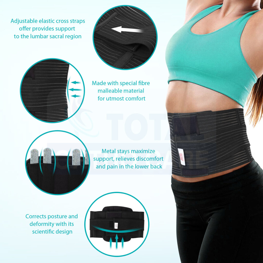 Lumbar Sacro Support Contour Design - Total Ortho Care